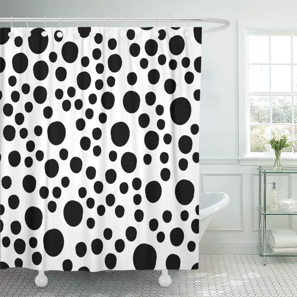 KSADK Asymmetrical White of Circles Spheres Donuts Modern Dot Halftone ...