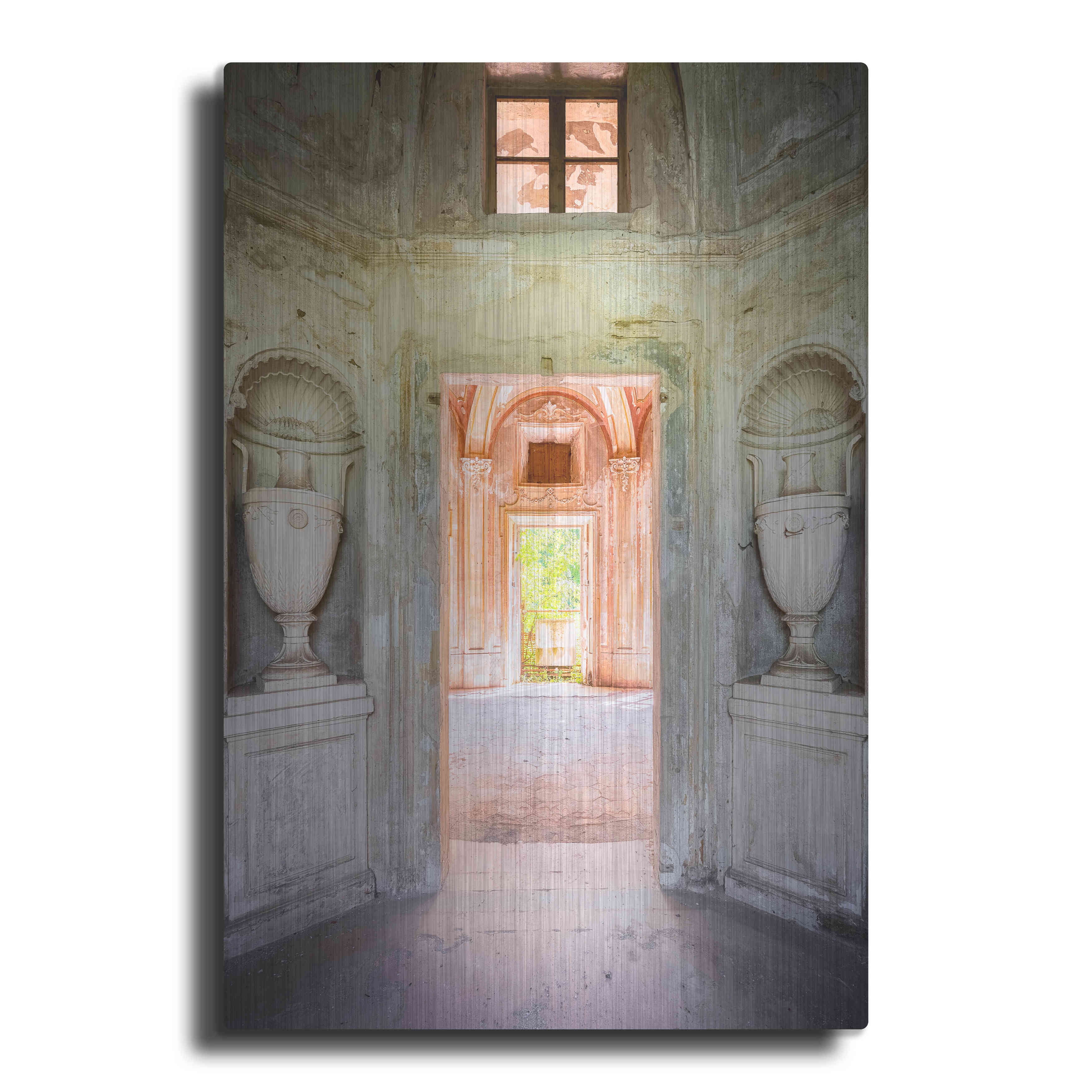 Luxe Metal Art 'Concrete Vases' by Roman Robroek Metal Wall Art, 24"x36 ...