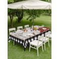 Red Barn Windmill Rectangle Outdoor Tablecloth with Umbrella Hole Farm ...