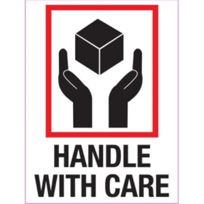 Ace Label 34007F 3 in. x 4 in. Handle with Care - Walmart.com