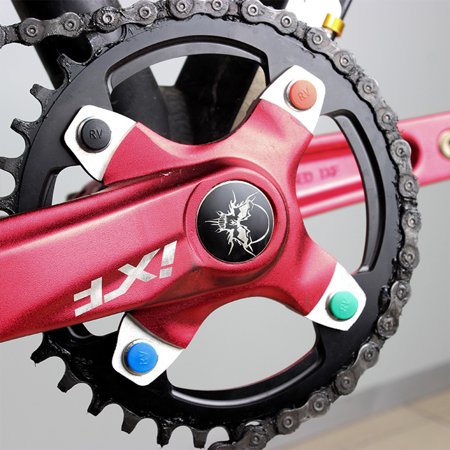 10 Pieces Hexagonal Bicycle Bolts Screw Covers Plastic Universal Bolt ...