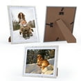 10-Pack White Picture Frames, 8x10 or 9x11, Wall Mount/Desktop Display ...