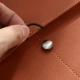 Business Leather File Bag A4 Folder Package Thickened Data Rope Buckle ...