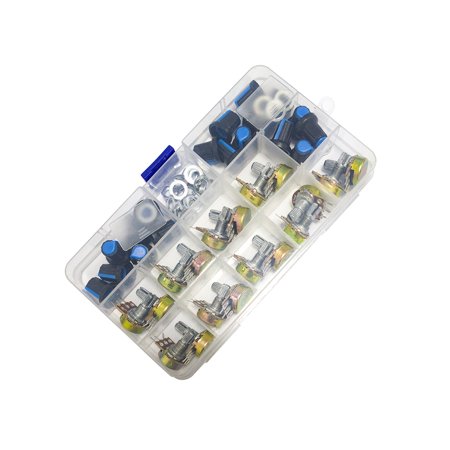 relayinert Linear Potentiometer Professional 15mm Shaft with Nuts with ...