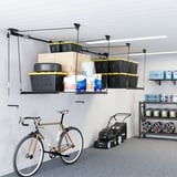 eShelf 4X4 ft Lifting Ceiling Garage Storage Rack, Up to 300 Lbs ...