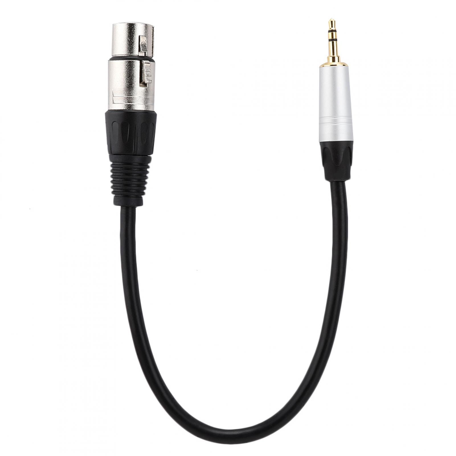 Adaptador XLR hembra NikouMX Estéreo de 3,5 mm macho a XLR 0,3 m | Bodega Aurrera en línea