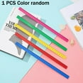 DLQT Random Color Whiteboard Blackboard Measuring Magnetic Ruler ...