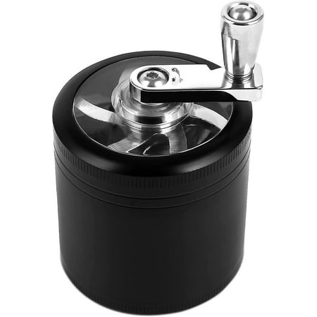 Pollen Herb Mill With Hand Crank For Dried Herbs Spice Herbs Zinc Alloy ...