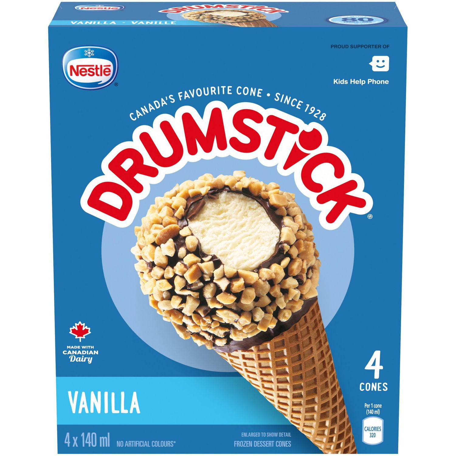 Click here for Nestle Drumstick Vanilla 4x140ml 140 Ml prices