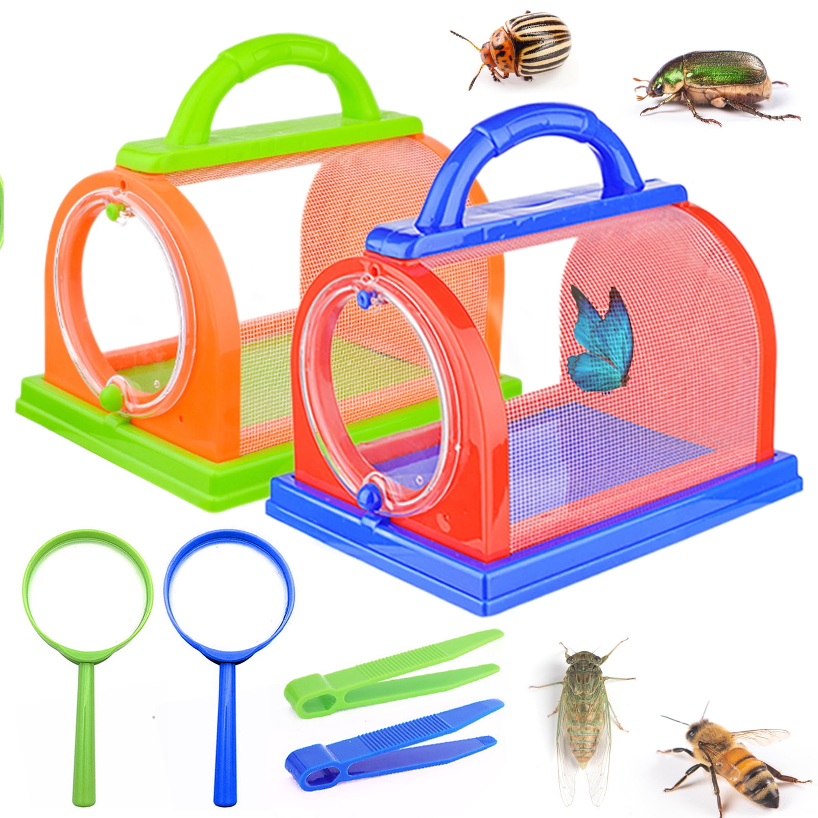 Click here for Unbranded 1 Set Critter Viewer Box With Tweezers M... prices