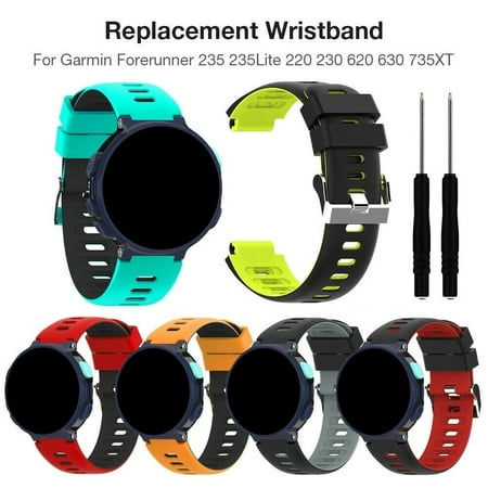 Replacement Wrist Watch Band Strap Garmin Forerunner 220 230 235 620 ...