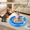 Cat Scratching Board with Balls for Cats Grinding Claw, Round Cat ...