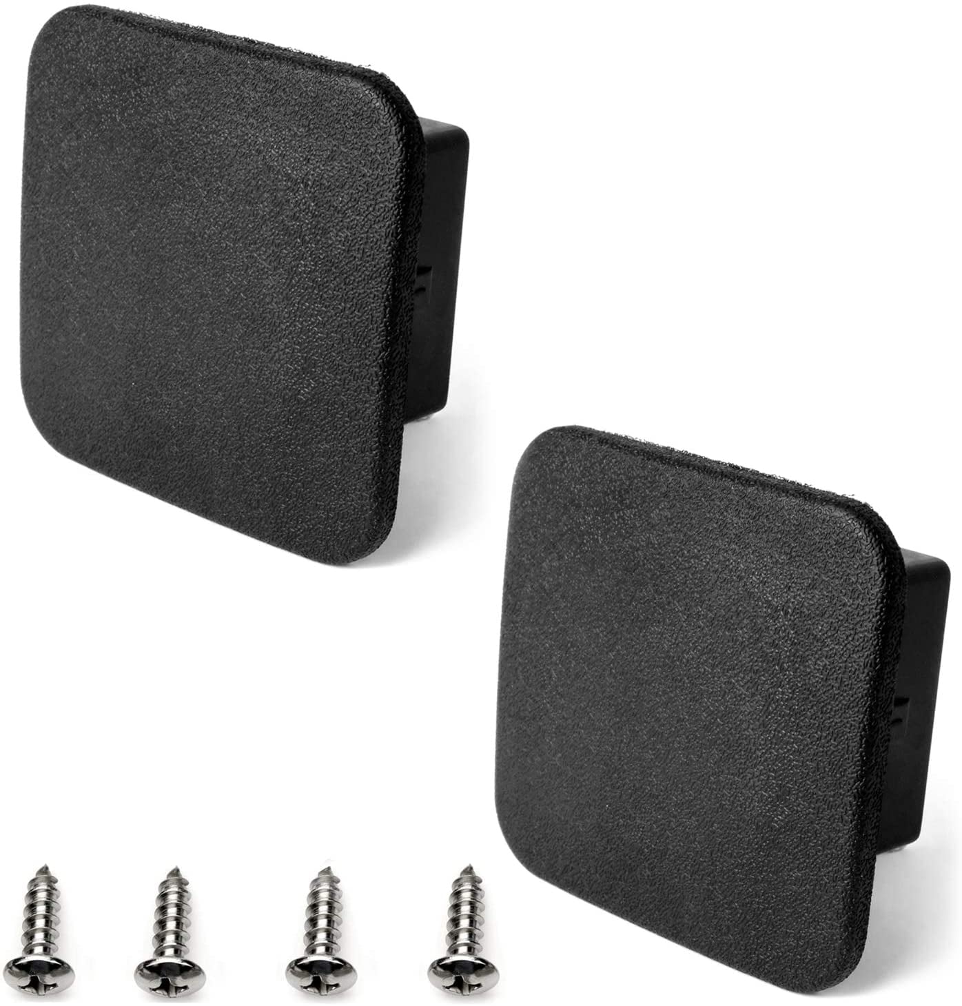 LFPartS 2 Pack 2" Trailer Hitch Cover Tube Plug Insert Fits 2 inch ...