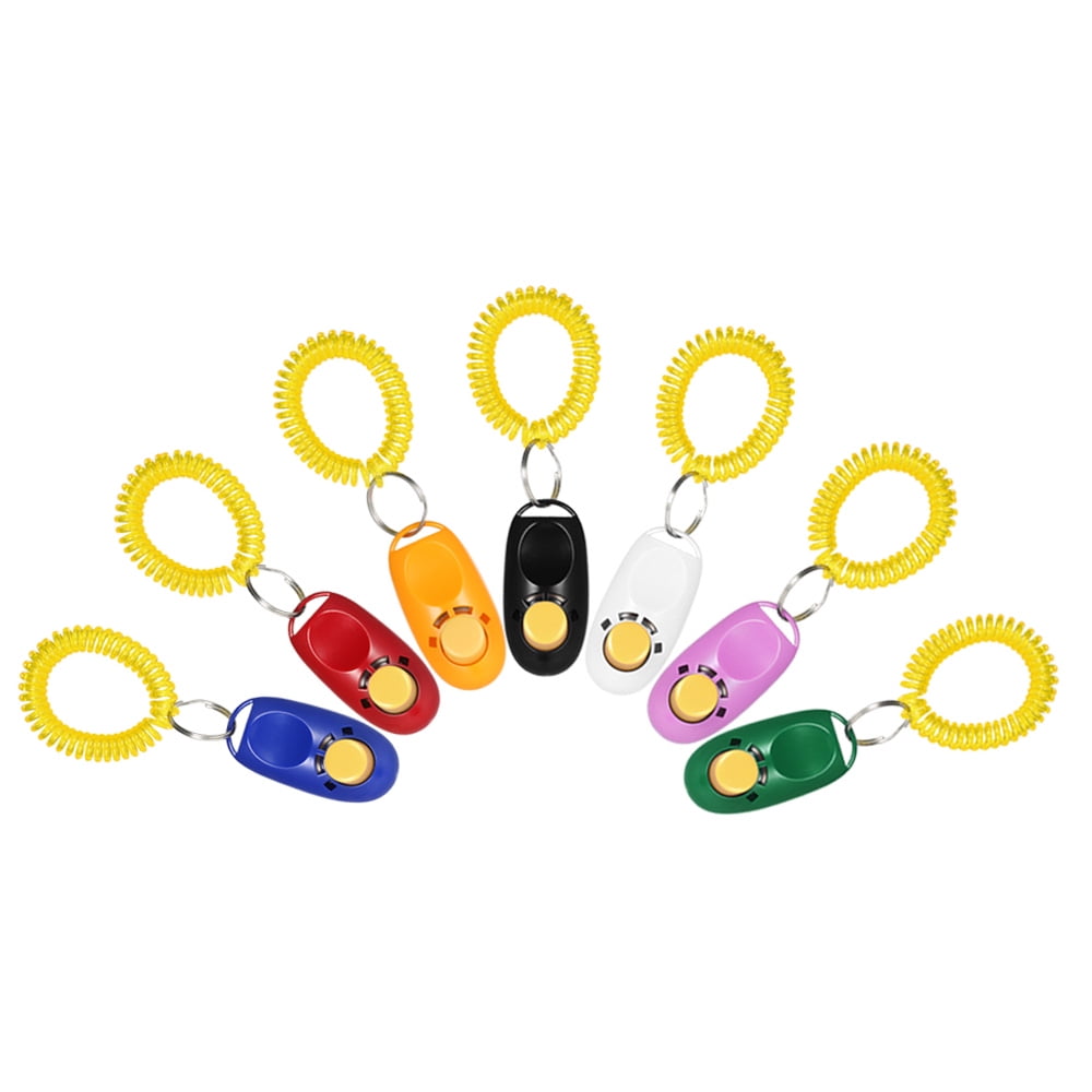 Click here for Yeacher New 7 Pack Pet Dog Training Clicker Traine... prices