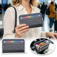 A6 Receipt Organizer With Color Coded Tabs, Expandable Accordion File ...
