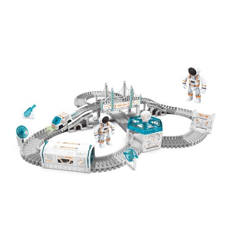 Space Splicing Rail Car Track Toys Brain Game Stitching Toy Astronaut ...
