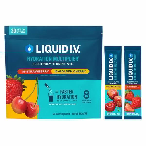 Liquid I.V. Hydration Multiplier + Immune Support, 26 Individual ...