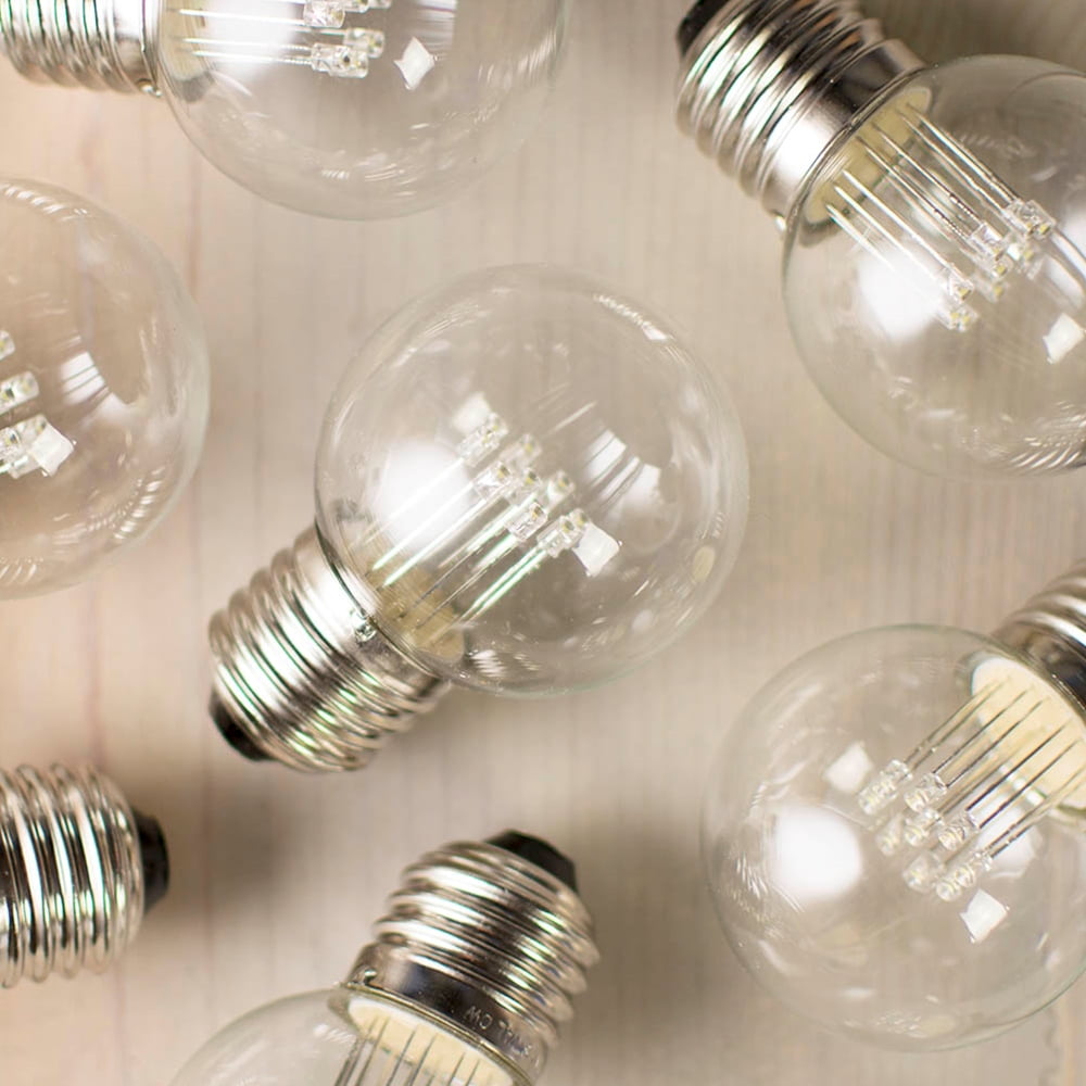 Replacement Bulbs Replacement Bulb 9 LED G50 0.6 Watt 130 Volt E27 Cool ...