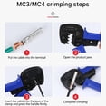 Solar Cable Crimping Tool for Solar Panel Cable Connector 2.5 to 6.0mm² ...