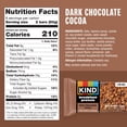 KIND Breakfast Gluten Free Dark Chocolate Cocoa Protein Bars, 1.76 oz ...