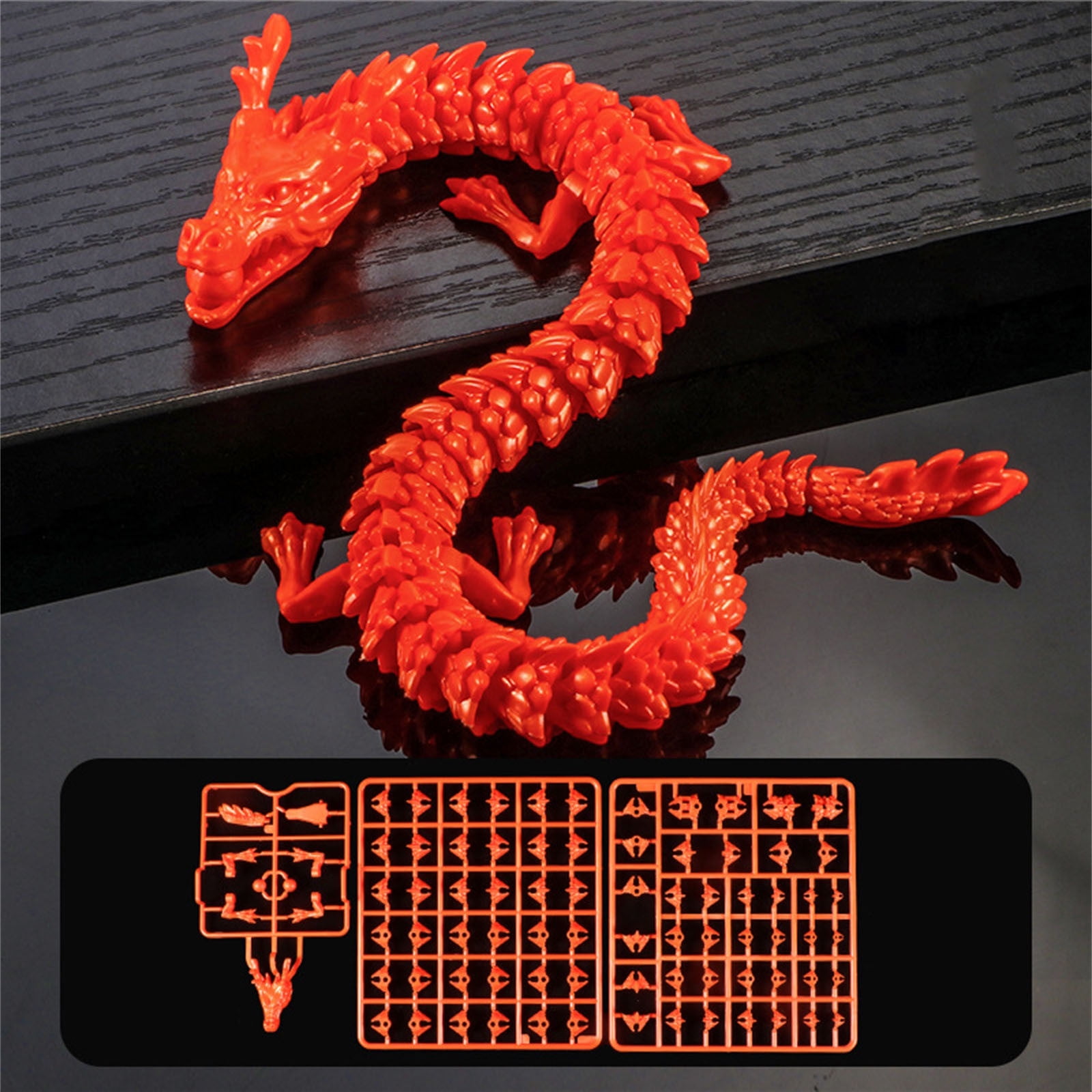 Click here for Egnmcr Printed Dragon In Full Articulated Dragon C... prices
