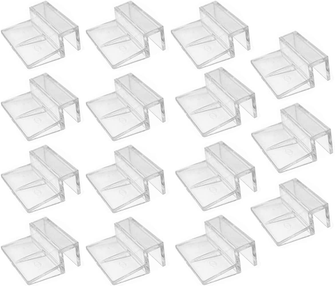 Aquarium Lid Clips 10mm Thick Rimless Tank Cover Clips Acrylic Fish ...