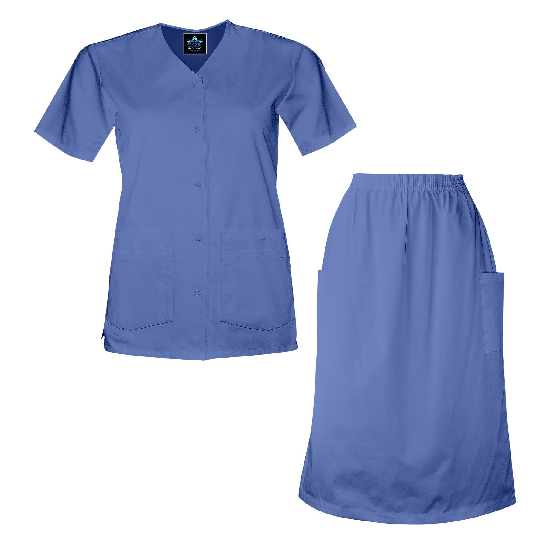 Mazel Uniforms Scrub Skirt Set Uniform