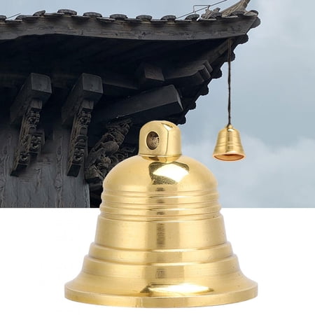 Domqga Copper Bell,Chinese Feng Shui Bell Copper Wealth Safe Peace ...
