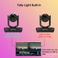 AVKANS 3G-SDI Web Cam AI Auto Tracking NDI 6 Camera,20x Optical Zoom IP ...