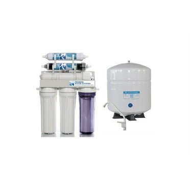 7 Stage RO/DI AQUARIUM REEF REVERSE OSMOSIS Deionization System 100 GPD ...