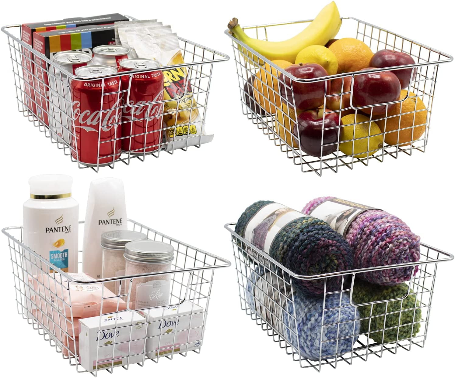 Metal wire basket store