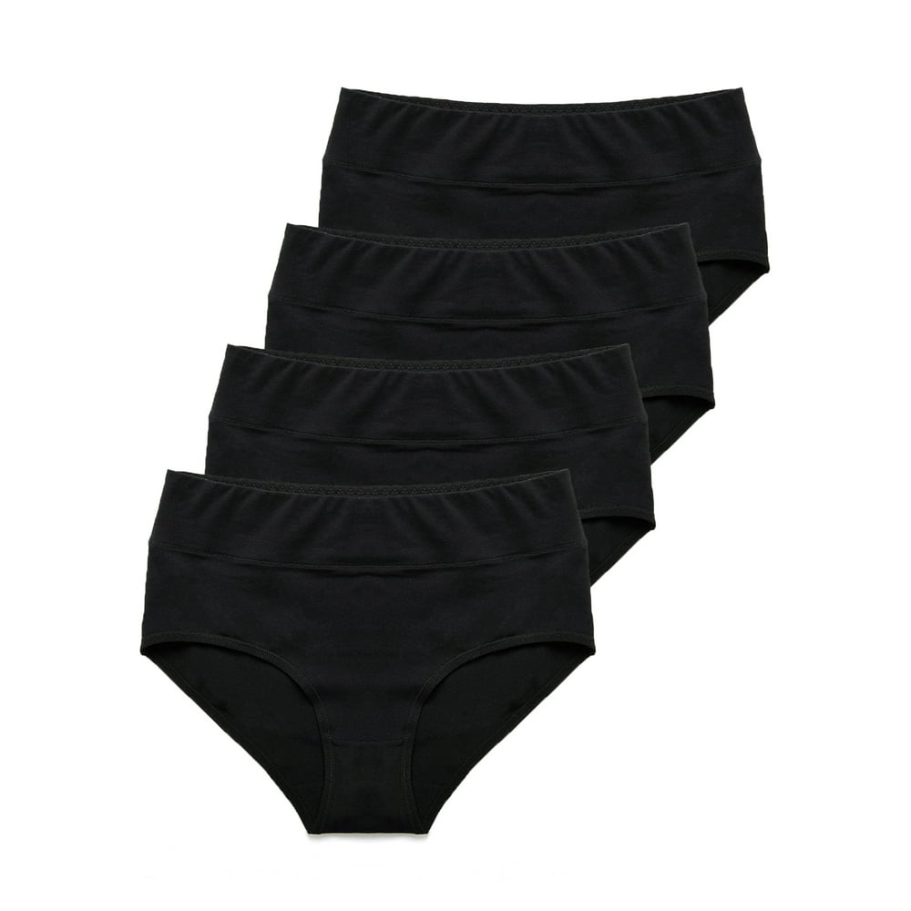 Dodoing Dodoing Tummy Control Panties 4 Pack Plus Size Girdles For