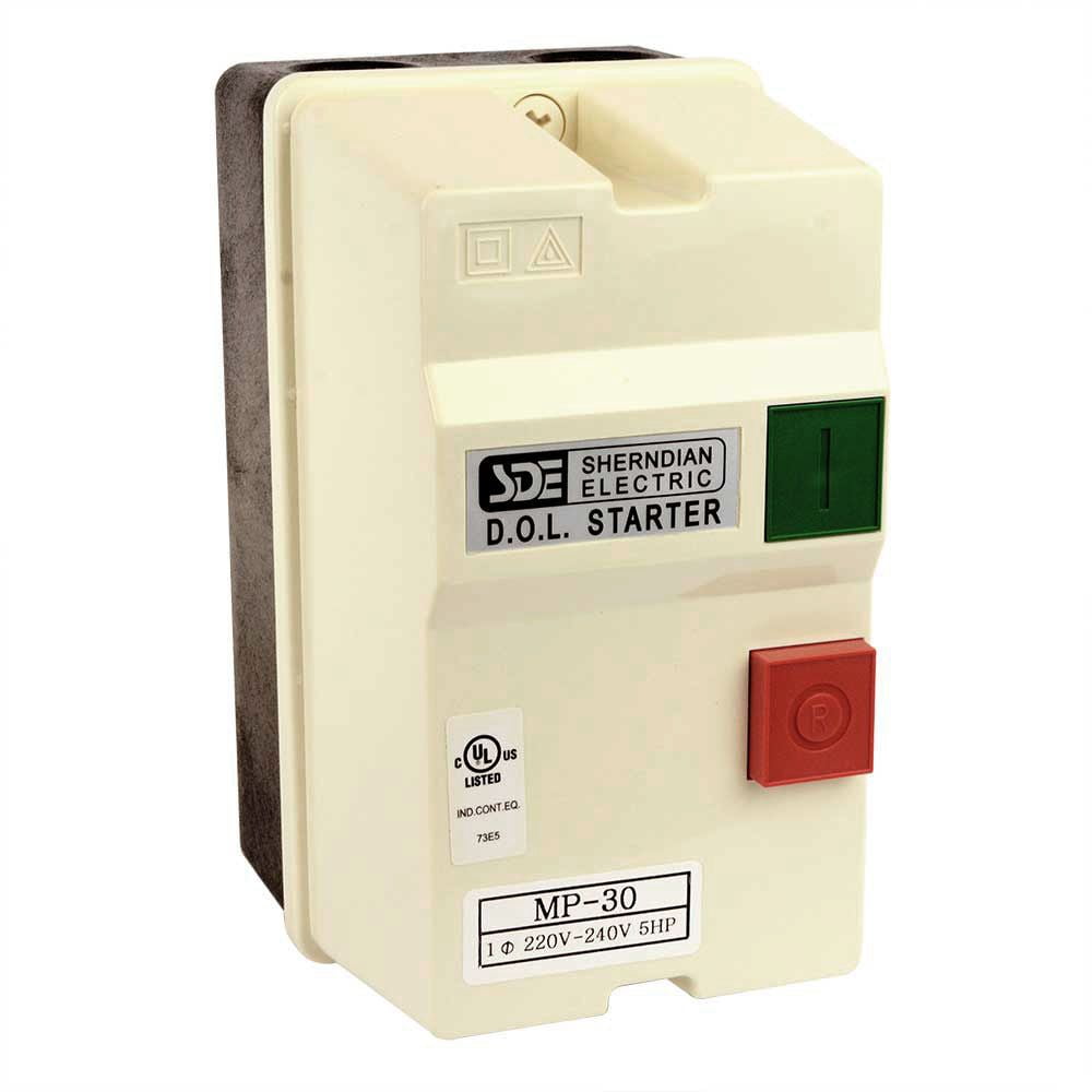 Big Horn 18825 1 Phase, 220-240-Volt, 5-HP, 22-34-Amp Magnetic Switch ...