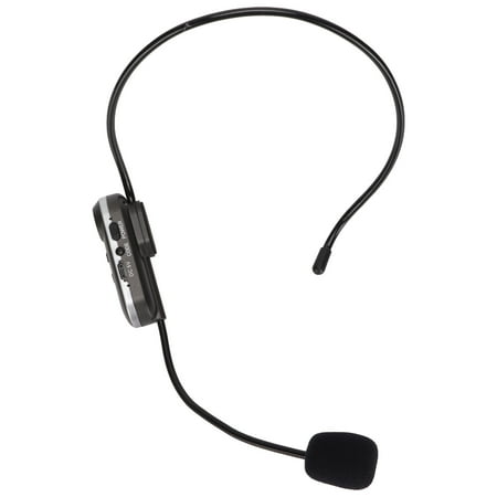 Wireless Headset Mic,T‑1 UHF Wireless Microphone Wireless Headset ...