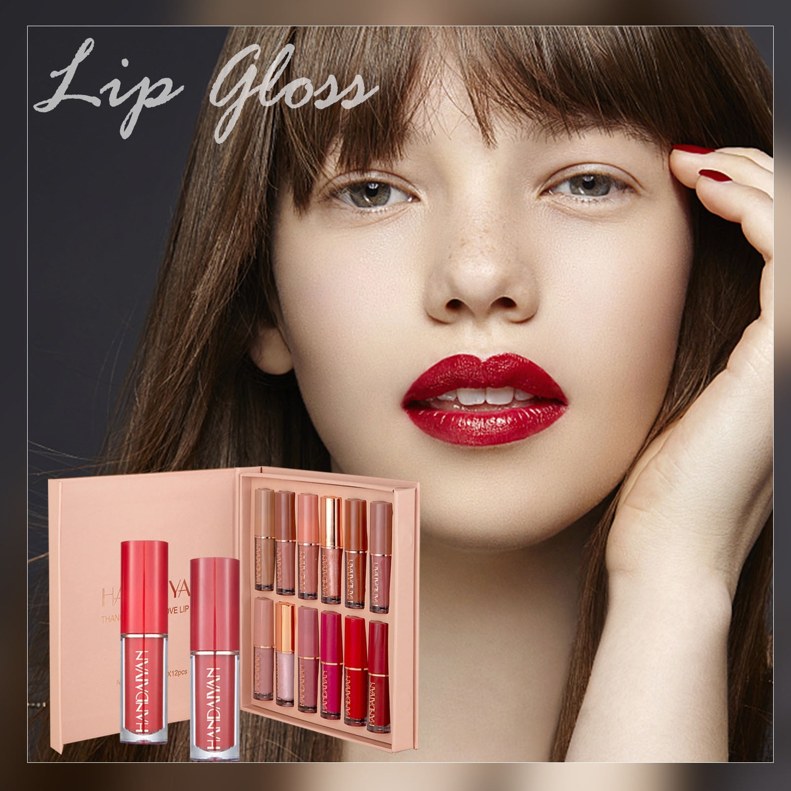 Fiudx Set En Brillo Labial, Colección En Labiales, Brillo En Larga ...