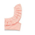 Wonder Nation Girls' Seersucker Ruffle Bikini Set with UPF 50+ Sizes 4 ...