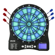 VEVOR Electronic Dart Board, 13.5" Target Dartboard with 45 Games & 474 ...