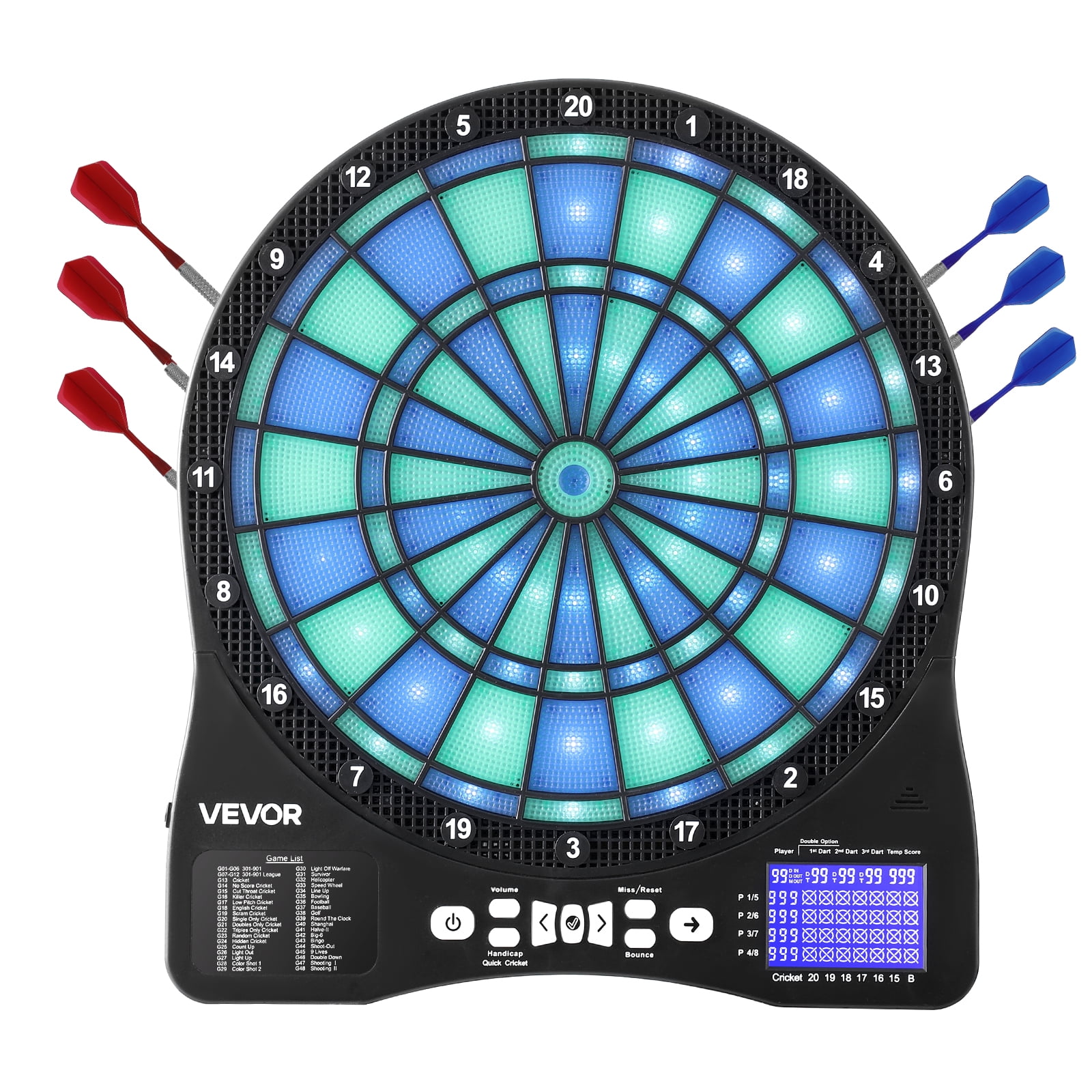 Click here for Vevor Electronic Dart Board  Led-Illuminated Targe... prices