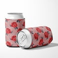 Watercolor Red Roses and Polkadots Can or Bottle Hugger - Walmart.com