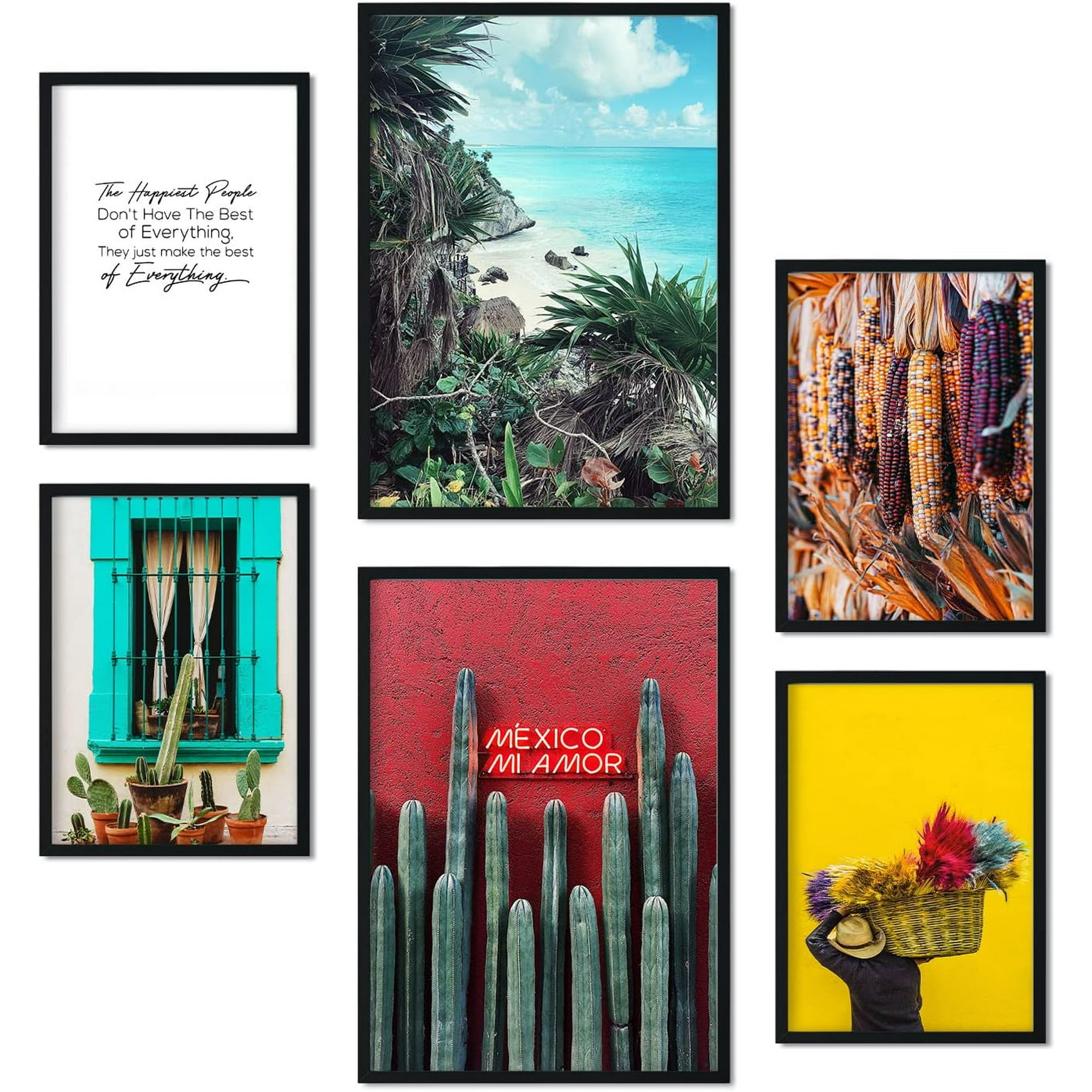 Click here for Qth Canvas Poster Set Of 6 Images Life In Full Col... prices