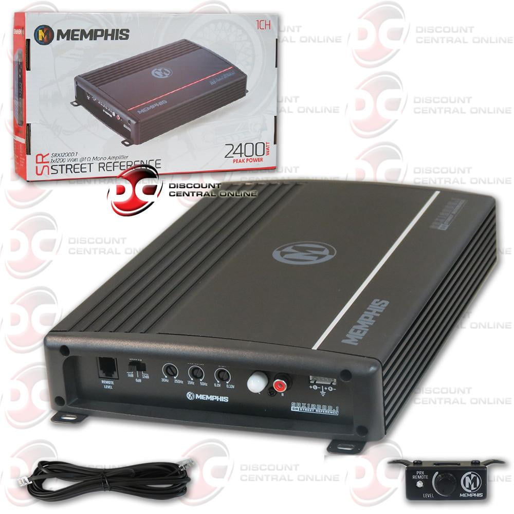 MEMPHIS AUDIO 16-SRX1200D.1 MONO SUBWOOFER AMPLIFIER (STREET REFERENCE ...