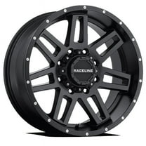 Raceline 944B-OUTLANDER 18" Cast Aluminum Wheel, OUTLANDER BLACK 18X9 ...