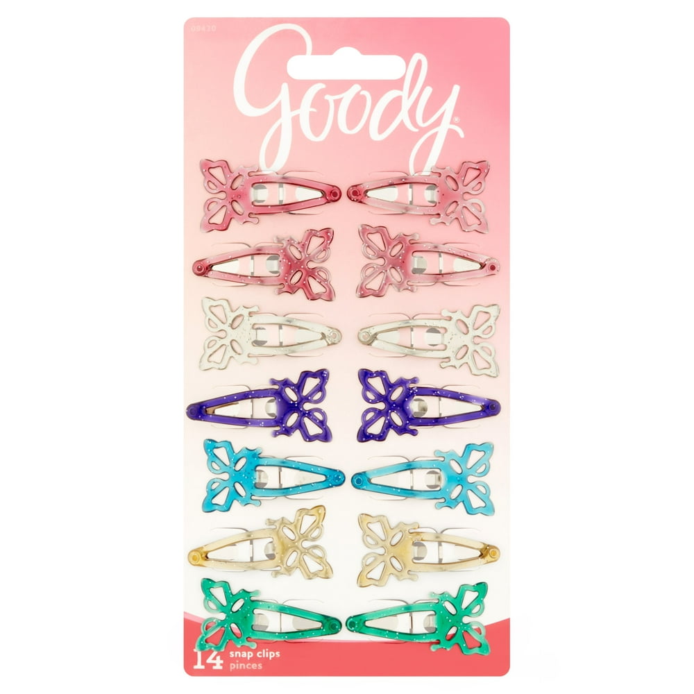 Goody Snap Clips, 14 count - Walmart.com - Walmart.com