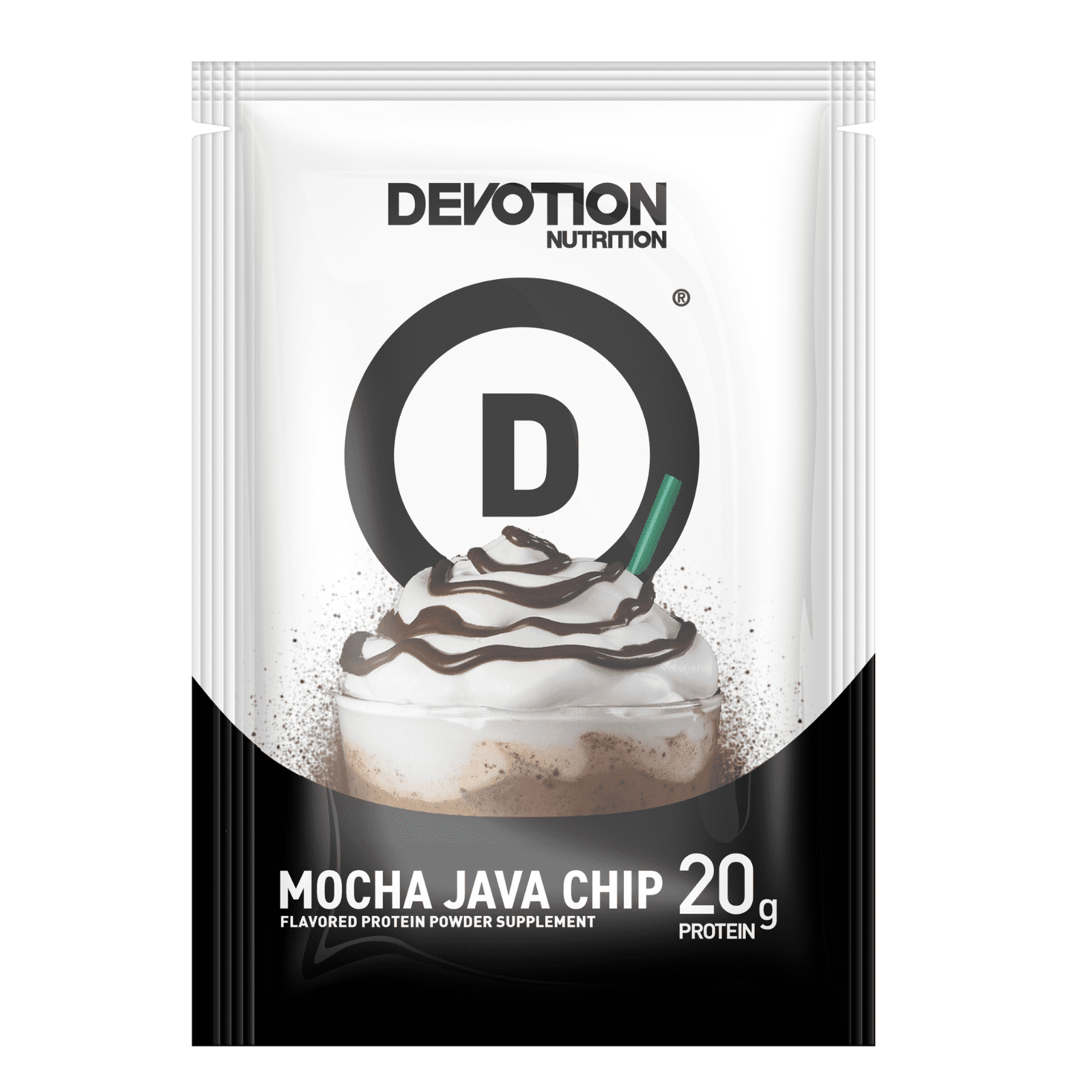 Devotion Nutrition Protein Powder - Mocha Java Chip 12 Packets ...