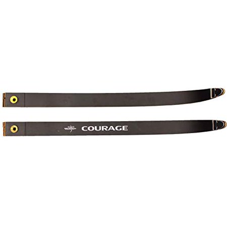 SAS Courage Takedown Recurve Archery Bow Limbs Only Black - Pair (60 ...