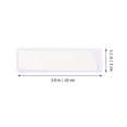 BESTYASH 10Pcs White Magnetic Label Holders Waterproof Transparent ...