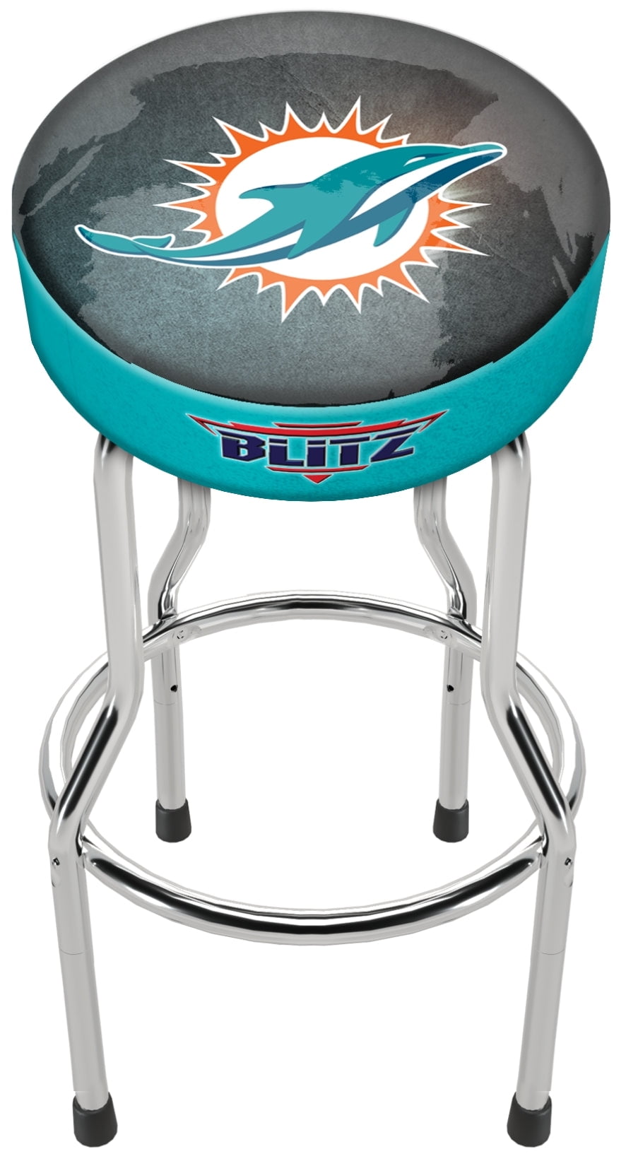 Miami Dolphins Adjustable NFL Blitz Team Pub Stool, Arcade1Up - Walmart.com
