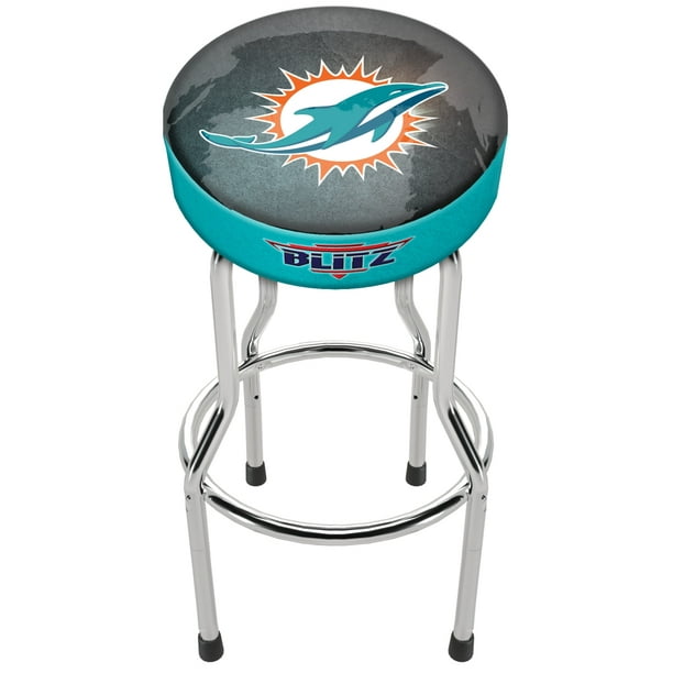 Miami Dolphins Adjustable NFL Blitz Team Pub Stool, Arcade1Up - Walmart.com