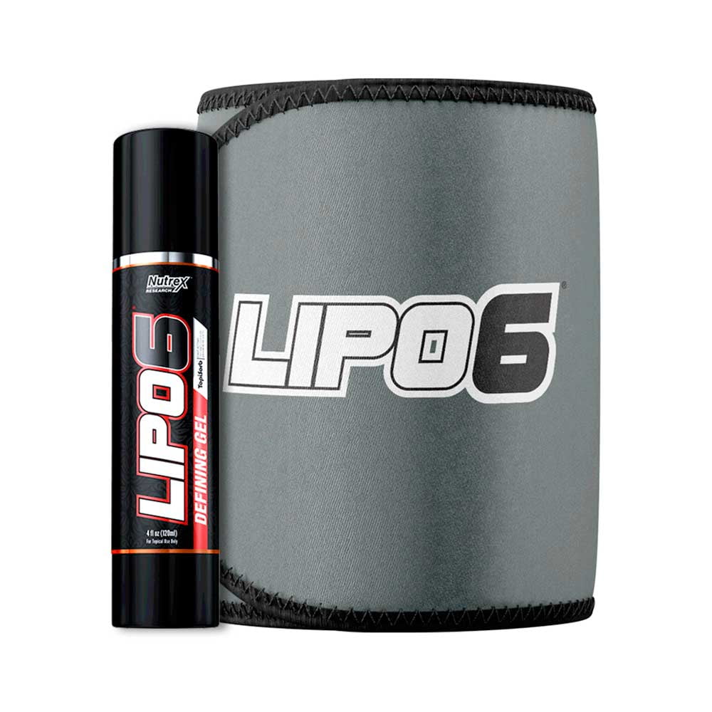 NUTREX LIPO 6 GEL DEFINIDOR 4 OZ Y FAJA NUTREX Rapida absorcion ...