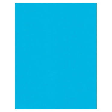 Staples Heavyweight Cardstock Paper, 110 lbs, 8.5" x 11", Blue, 250 ...